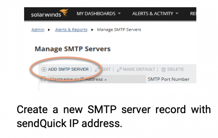 QuickTip2 – Using sendQuick to send SolarWinds SMS Alerts – SendQuick ...